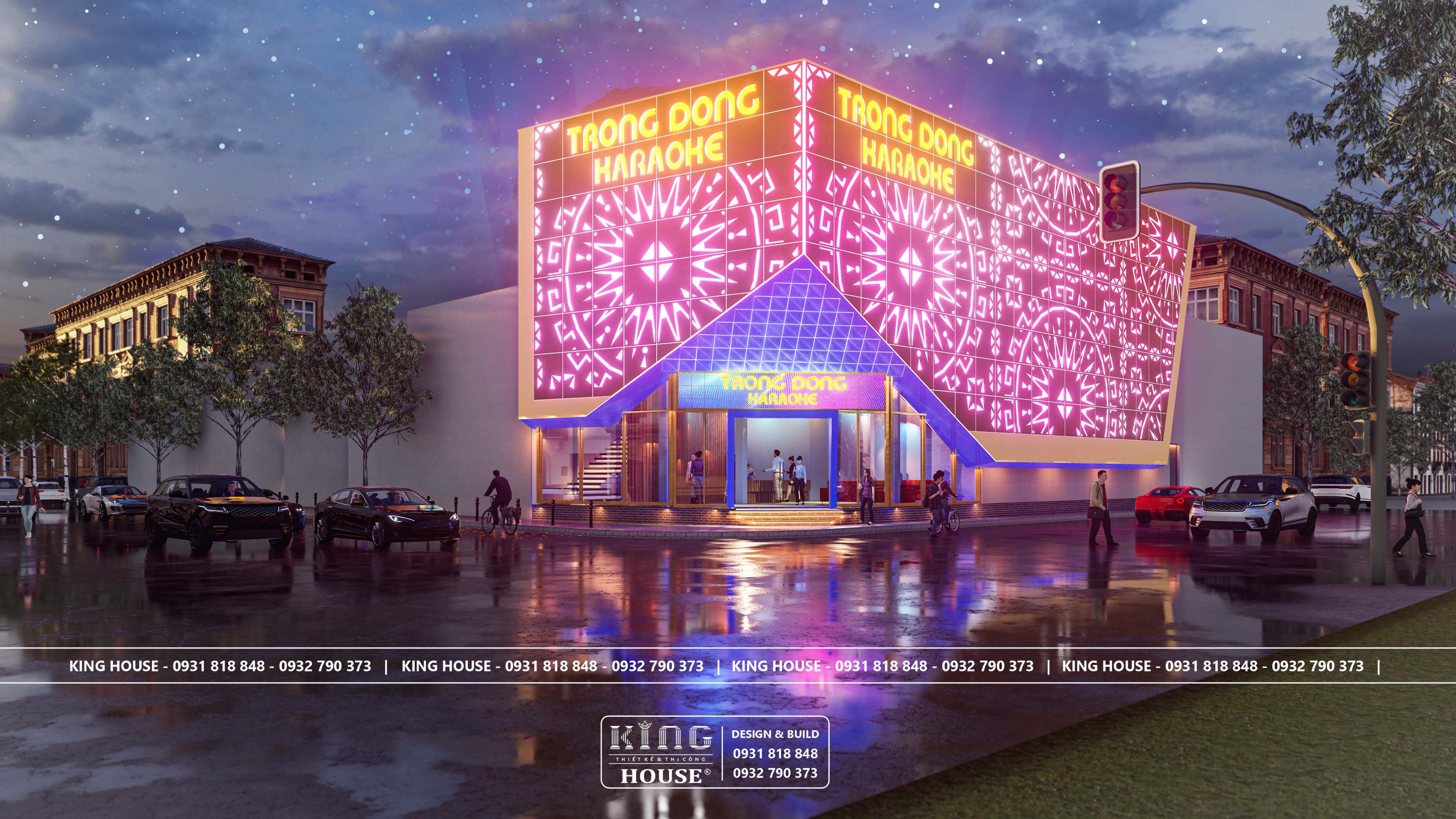 Thiết Kế Quán Karaoke Siêu Sang Tại Phú Mỹ - Bà Rịa